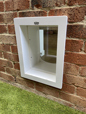 Underbelly Perspex Door for Brick Wall | Pet Doors Australia
